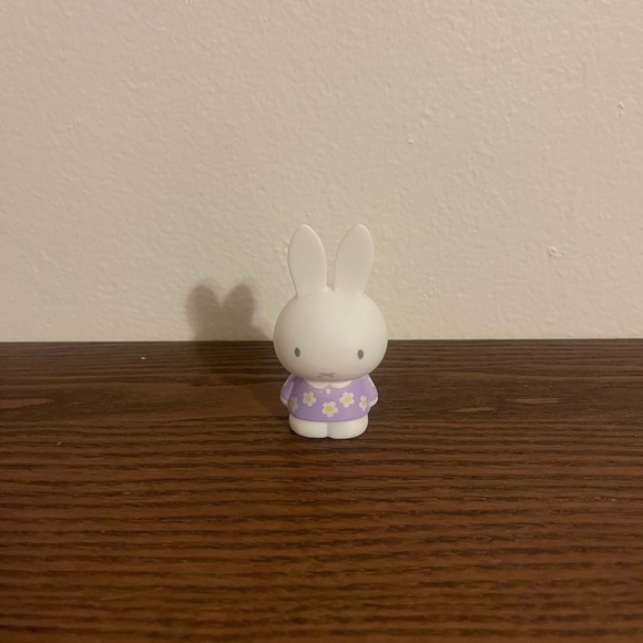 Toys | Miffy Figure Cute Toy Decor Japan Floral Purple | Poshmark